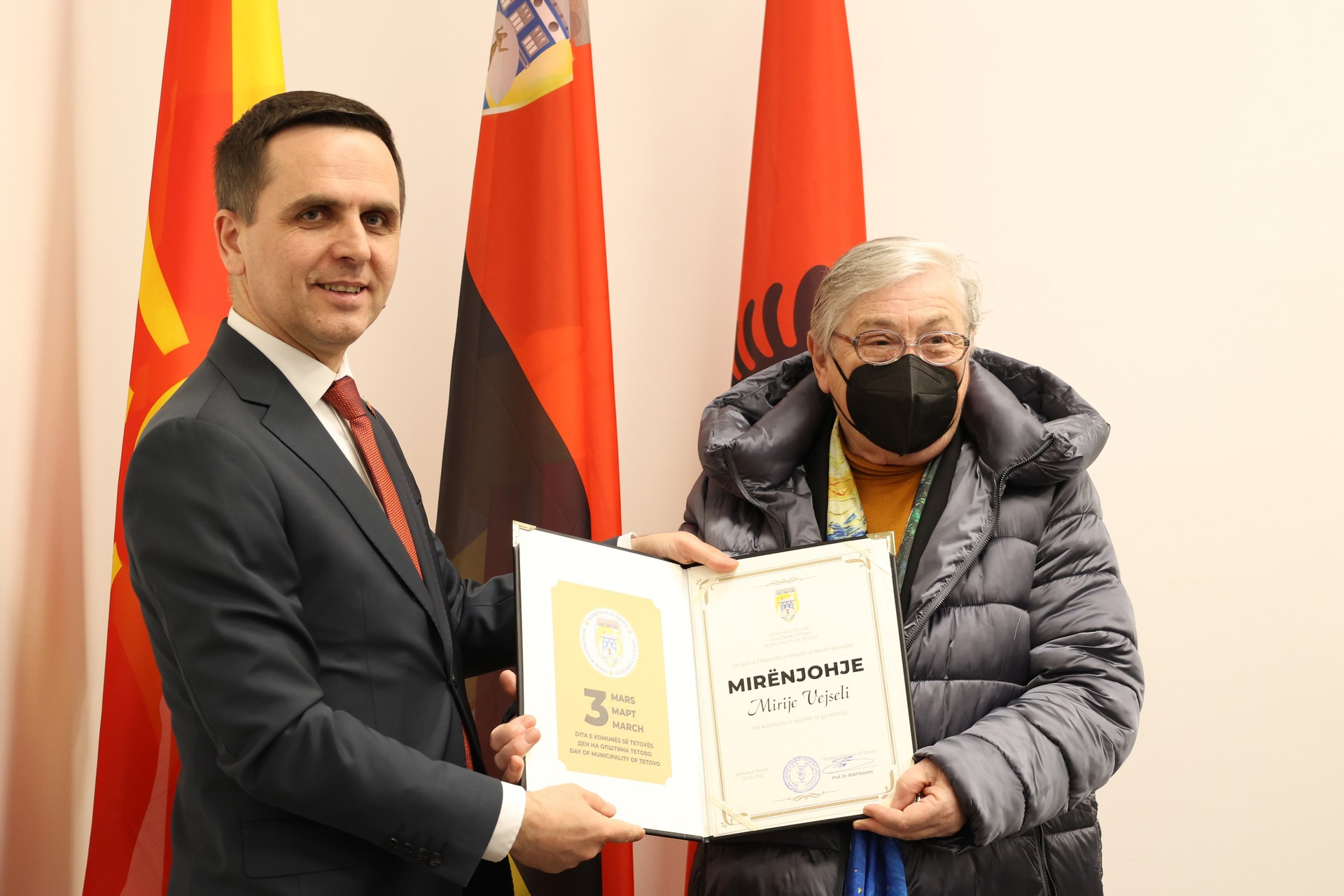 DITA E KOMUNËS SË TETOVËS | Kasami ndau mirënjohje për personat nga ...