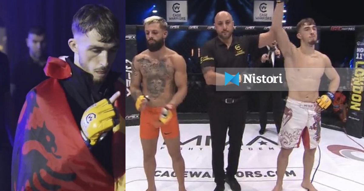 Samir Sadiku, shqiptari nga Velesi që fitoi në UFC Fightpass (Video ...